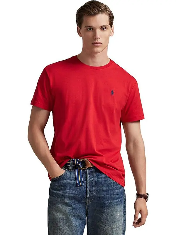 Polo Ralph Lauren Ralph Lauren Classic Fit Crewneck Tee - Red