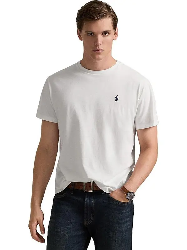 Polo Ralph Lauren Ralph Lauren Classic Fit Crewneck Tee - White