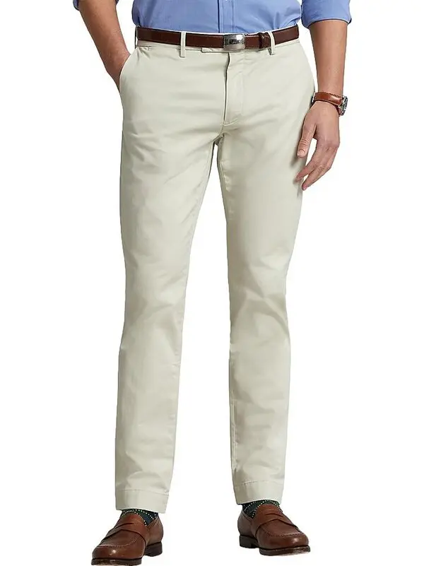 Polo Ralph Lauren Stretch Slim Fit Chinos - Basic Sand