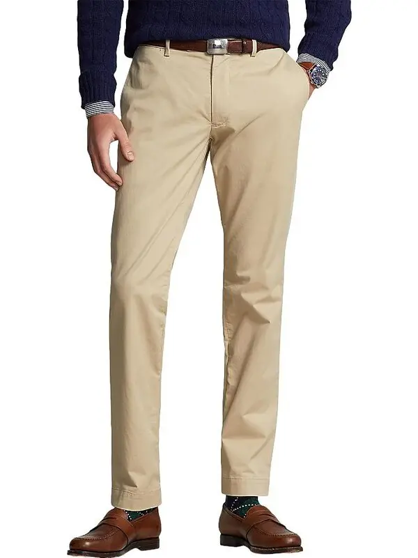 Polo Ralph Lauren Stretch Slim Fit Chinos - Classic Khaki