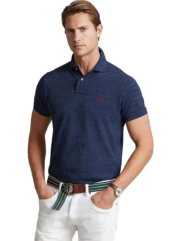 Polo Ralph Lauren Classic Fit Mesh Polo Shirt - Classic Royal Heather