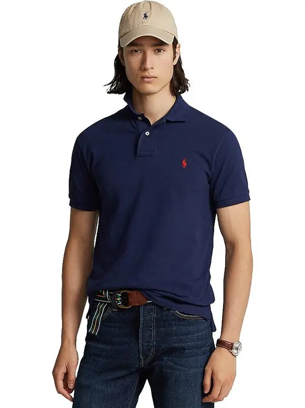 Polo Ralph Lauren Classic Fit Mesh Polo Shirt - Newport Navy