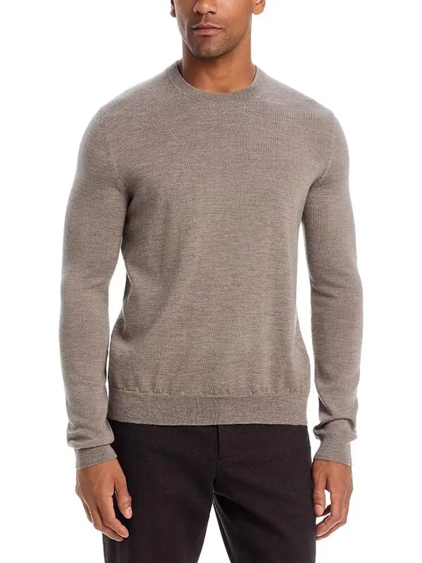 Bloomingdale'S Merino Wool Crewneck Sweater - Ash