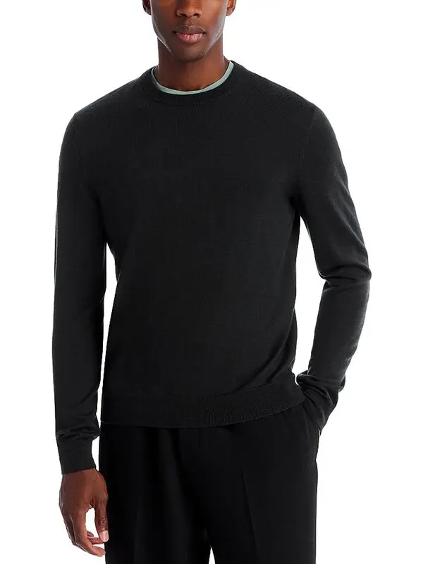 Bloomingdale'S Merino Wool Crewneck Sweater - Iron
