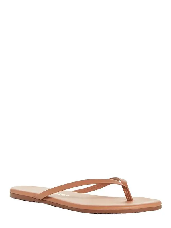 Tkees Foundations Leather Flip-flops - Beach Bum