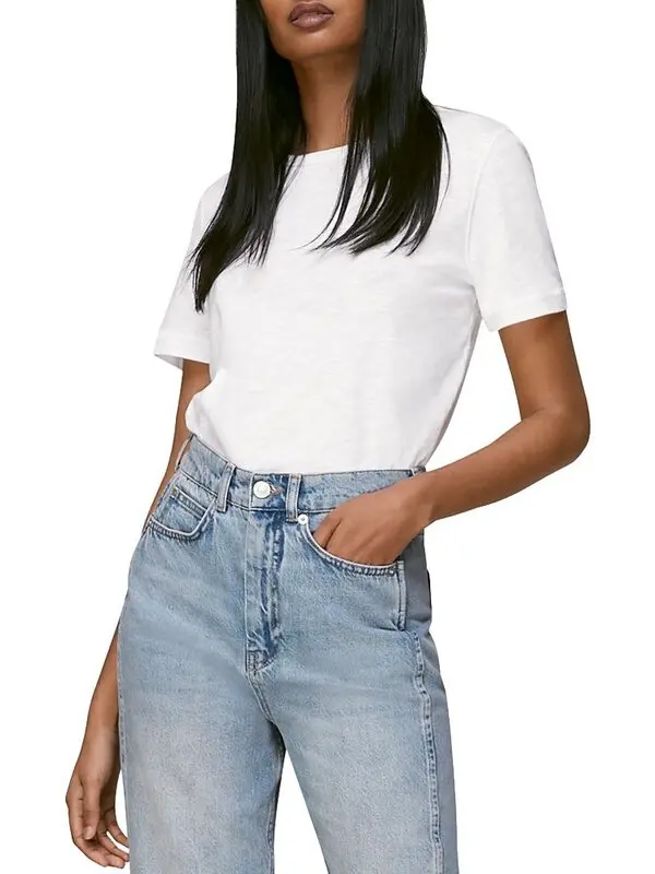 Whistles Emily Ultimate Shirt - White