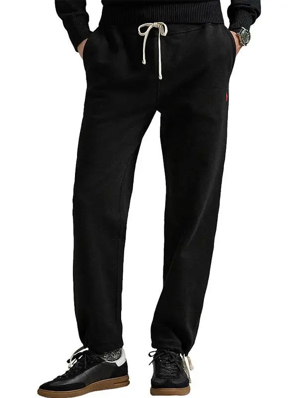Polo Ralph Lauren Fleece Classic Fit Drawstring Pants - Polo Black