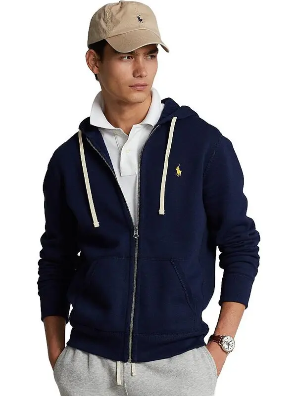 Ralph Lauren Classic Full-zip Hoodie - Cruise Navy