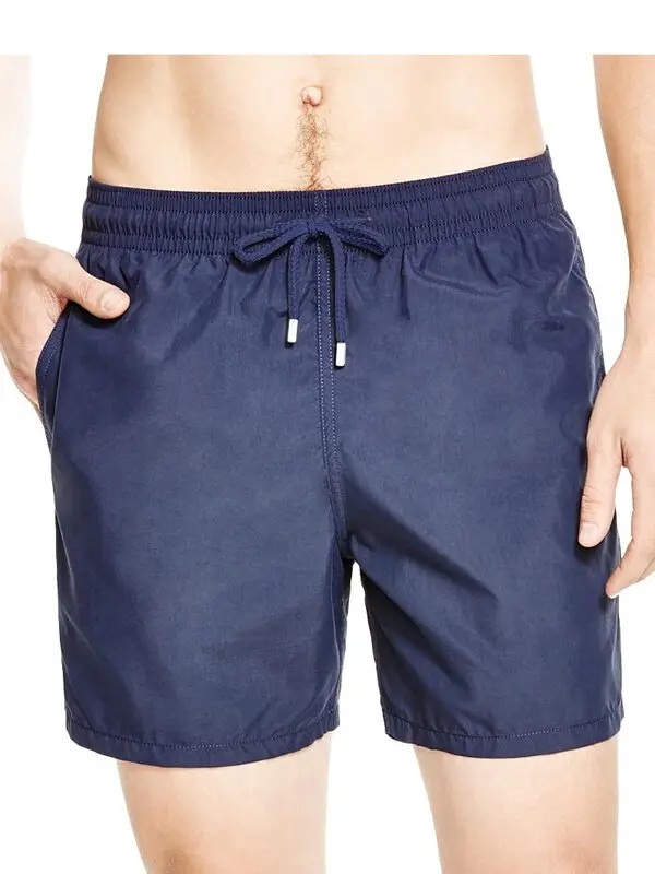Vilebrequin Moorea Solid 6" Swim Trunks - Navy