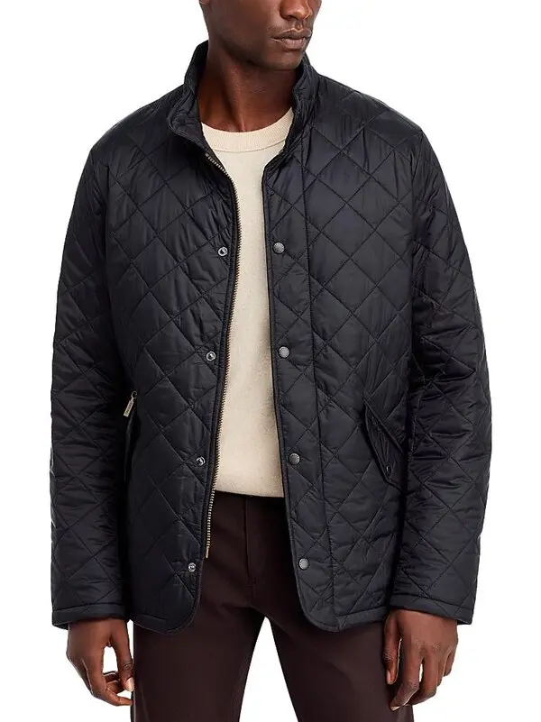 Barbour Flyweight Chelsea Quilted Jacket - Black
