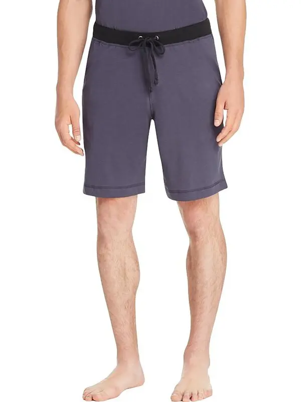 Daniel Buchler Peruvian Pima Cotton Lounge Shorts - Ink