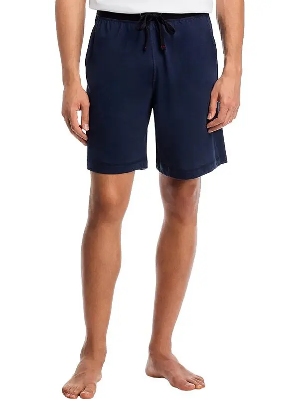Daniel Buchler Peruvian Pima Cotton Lounge Shorts - Midnight