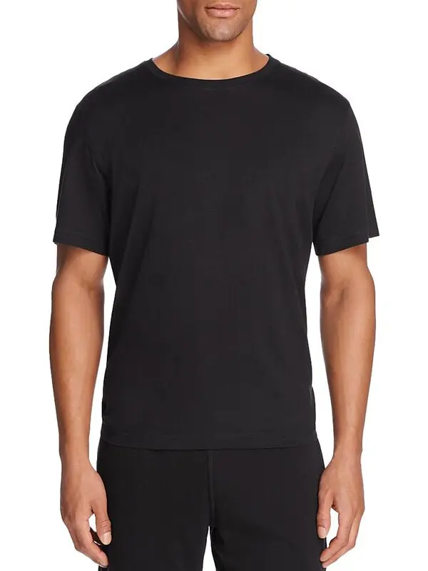 Daniel Buchler Peruvian Pima Cotton Lounge Tee - Black