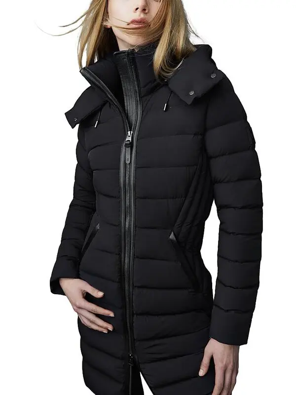 Mackage Farren Hooded Down Coat - Black