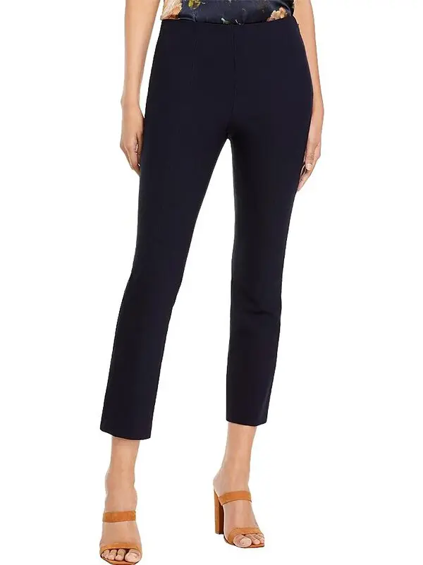 Vince Stitch Front Seamed Trousers - Coastal Blue