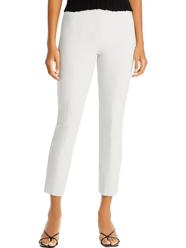 Vince Stitch Front Seamed Trousers - Gesso