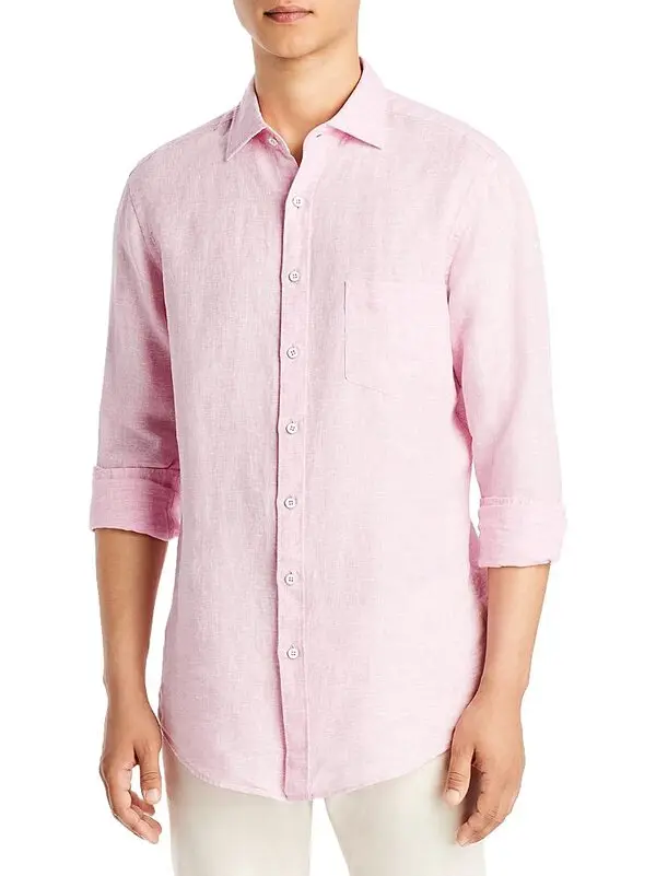 Rodd & Gunn Seaford Linen Button-up Shirt - Wild Rose