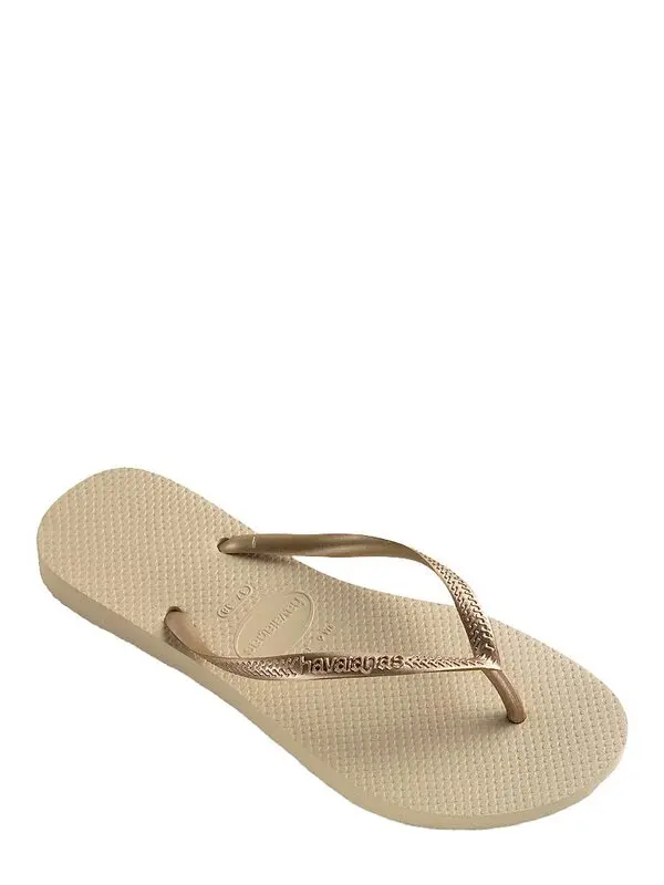 Havaianas Slim Flip-flops - Sand Gray/light Golden