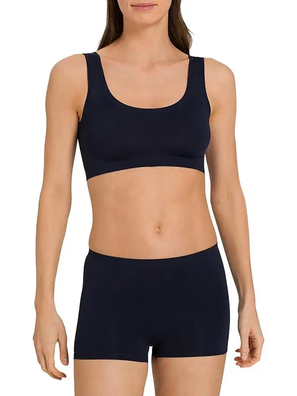 Hanro Touch Feeling Bralette - Deep Navy