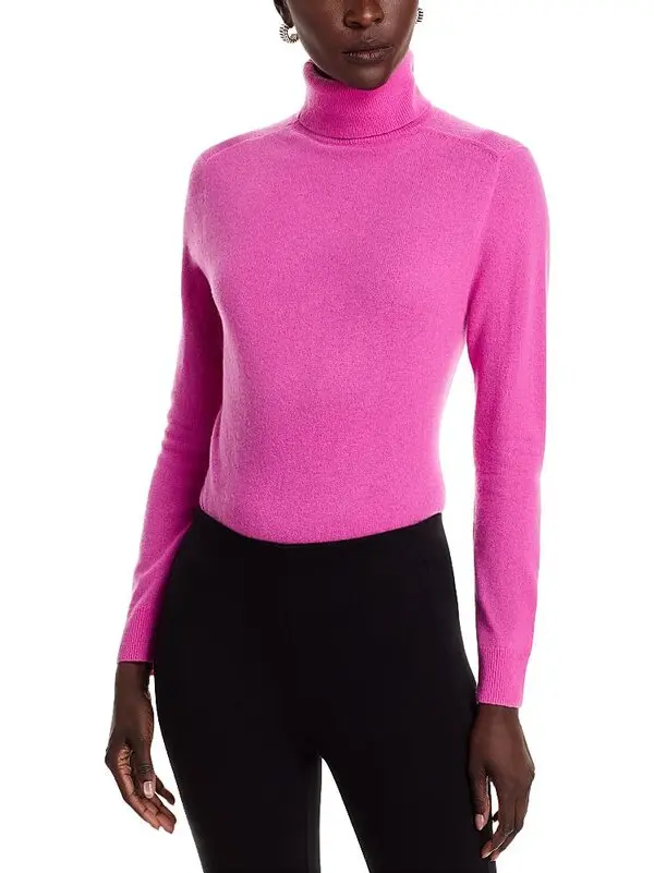 Bloomingdale'S Cashmere Turtleneck Sweater - Fruit Punch