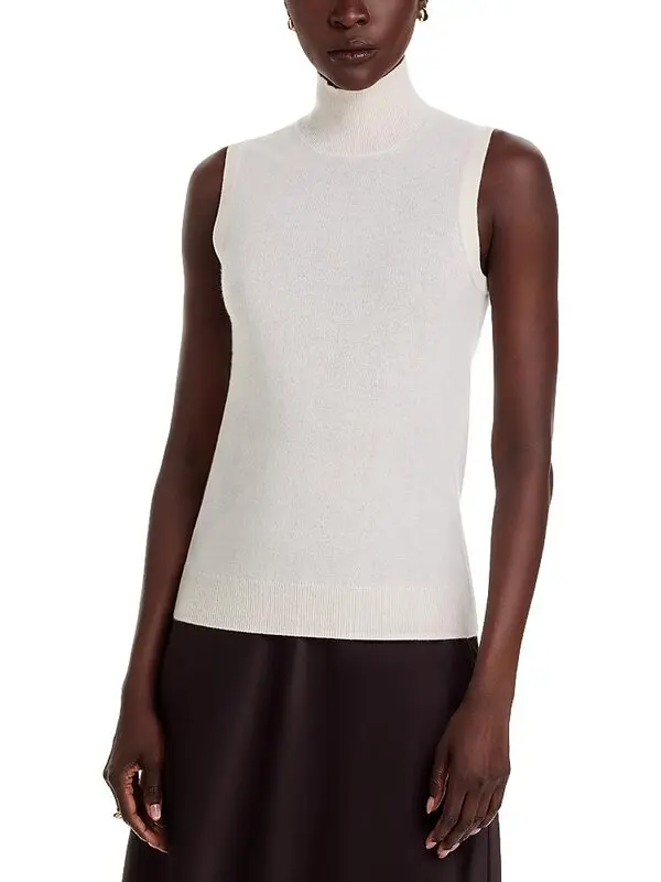 Bloomingdale'S C Exclusive Sleeveless Cashmere Sweater - Ivory