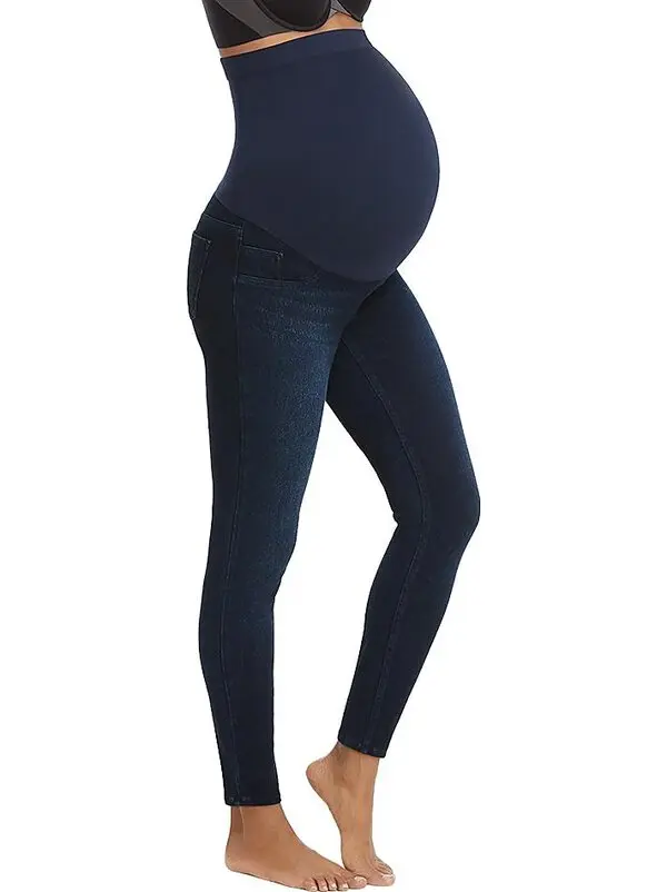 Spanx Mama Maternity Jean-ish Ankle Leggings - Twilight Rinse