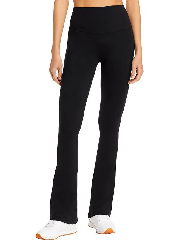 Splits59 Raquel High Waist Flare Pants - Black
