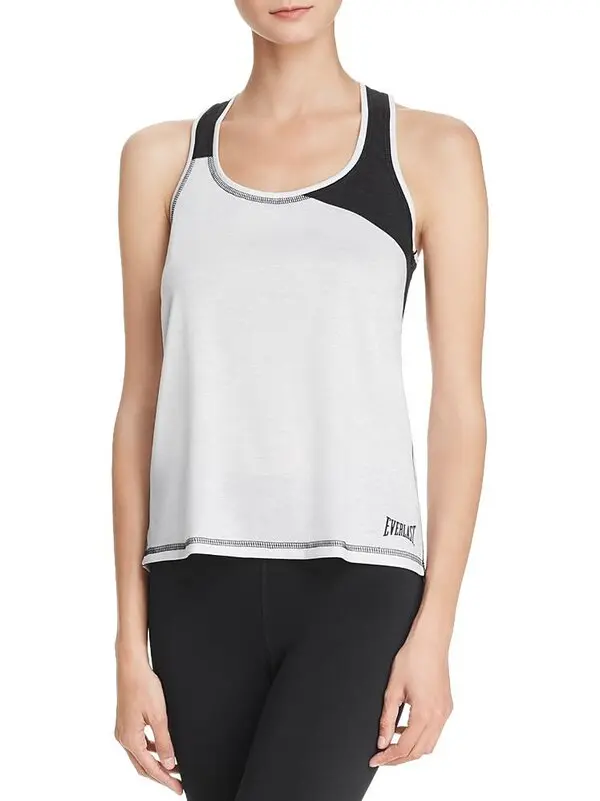 EVERLAST Color-block Trainer Tank - Black/white