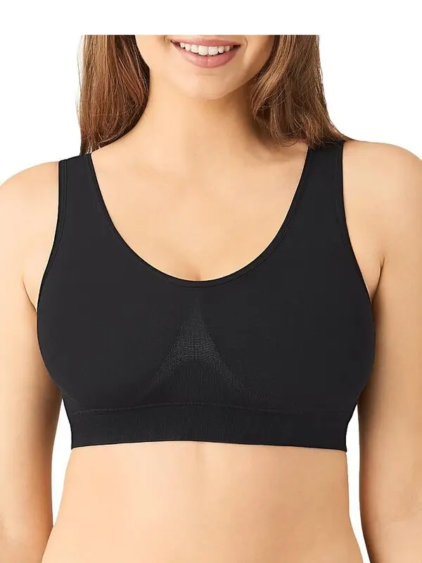 Wacoal B. Smooth Wireless Padded Bralette - Black