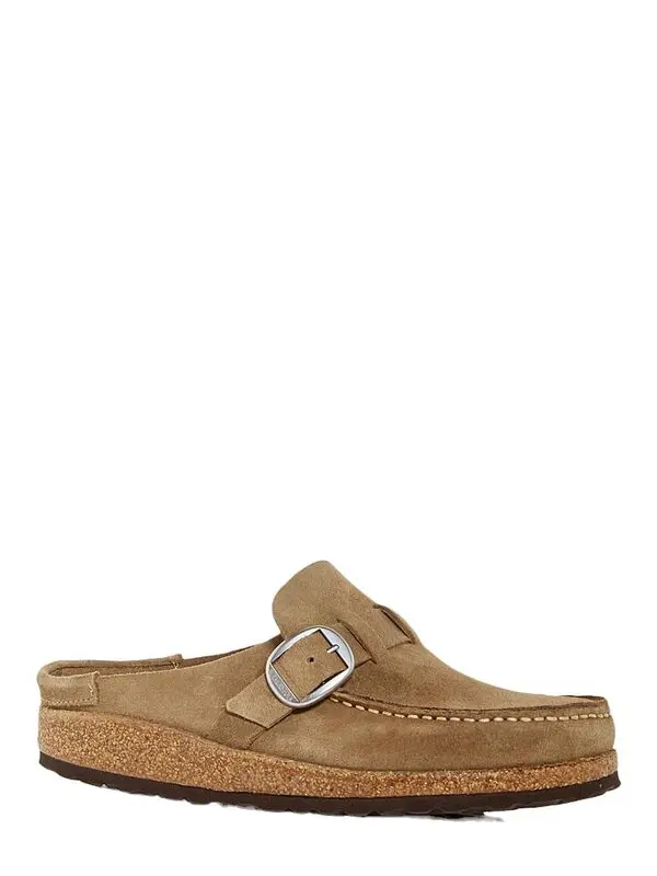 BIRKENSTOCK Buckley Clogs - Brown Suede