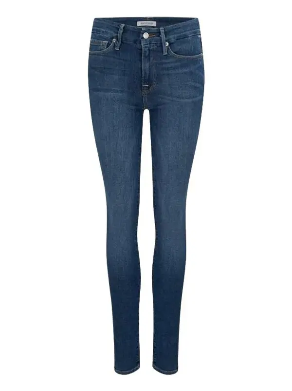 Good American Good Legs High Rise Skinny Jeans - Blue