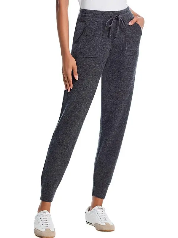 Bloomingdale'S C Exclusive Cashmere Jogger Pants - Dark Gray