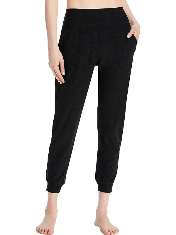 Beyond Yoga Spacedye Midi Jogger - Darkest Night