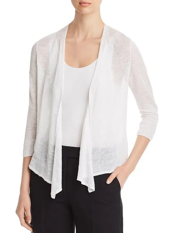 NIC+ZOE Lightweight Four-way Cardigan - Paper White