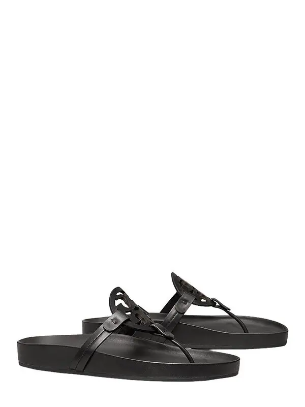Tory Burch Miller Cloud Sandals - Perfect Black
