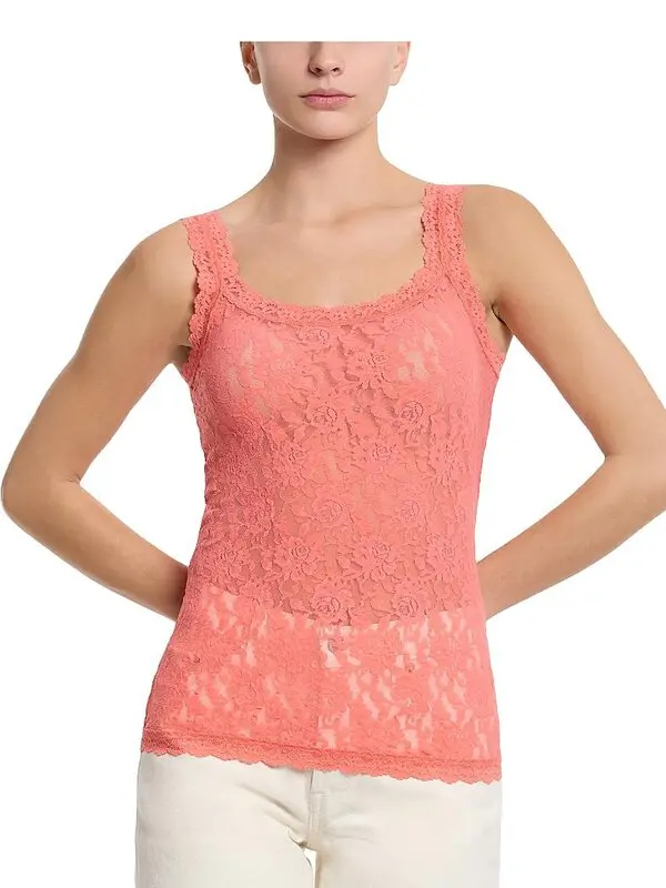 Hanky Panky Signature Lace Classic Unlined Cami - Corageous Coral