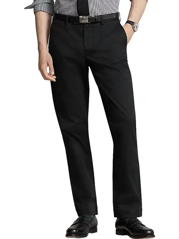 Polo Ralph Lauren Stretch Straight Fit Chinos - Polo Black