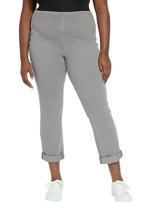 Lyssé Boyfriend Jeans - Dark Grey