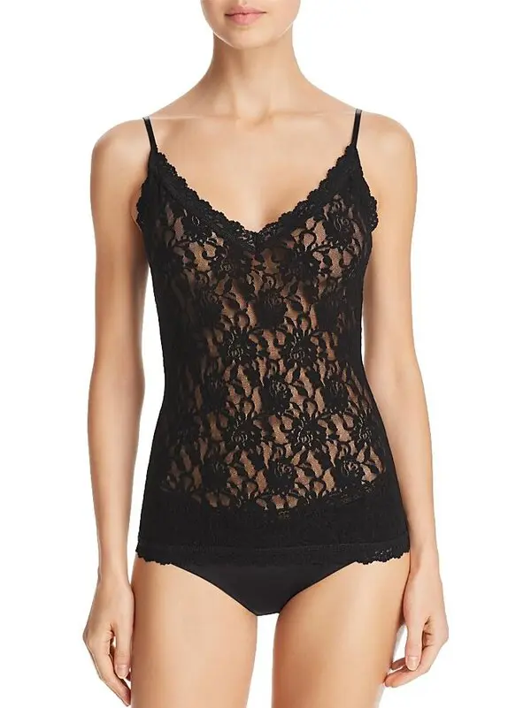 Hanky Panky Signature Lace V-neck Cami - Black