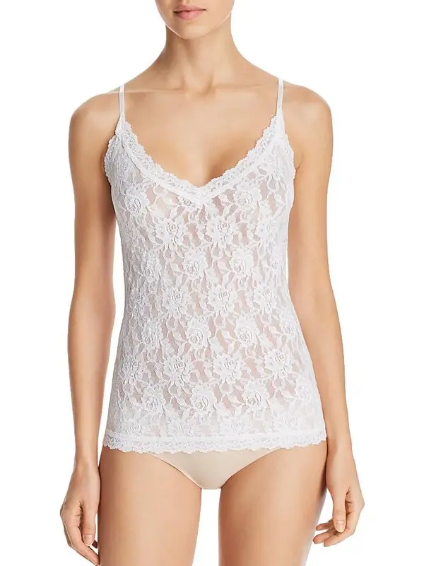 Hanky Panky Signature Lace V-neck Cami - White