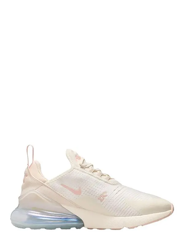 Nike Air Max 270 Low Top Sneakers - Pearl White/soft Pearl/particle Pink