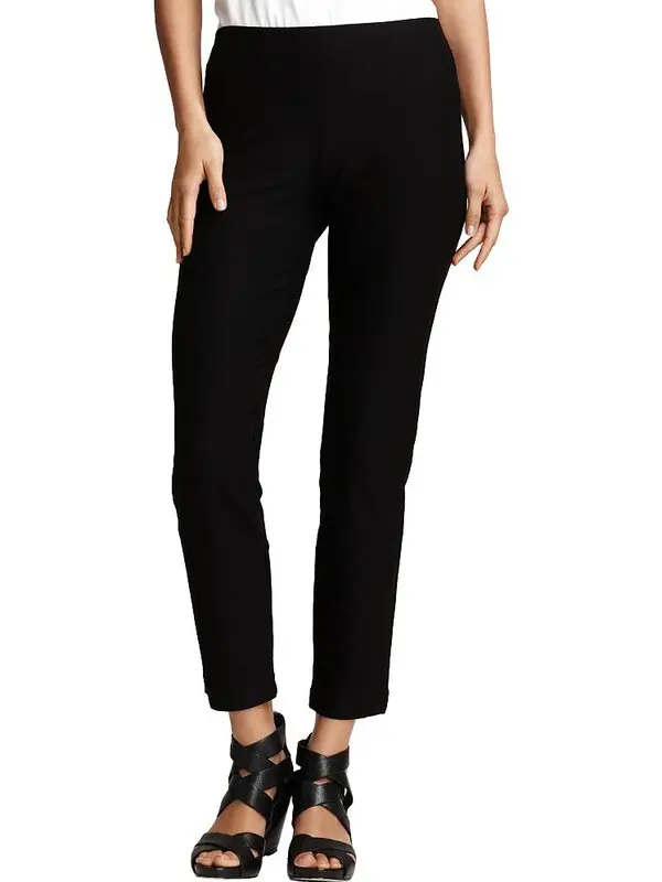 Eileen Fisher System Slim Ankle Pants - Black
