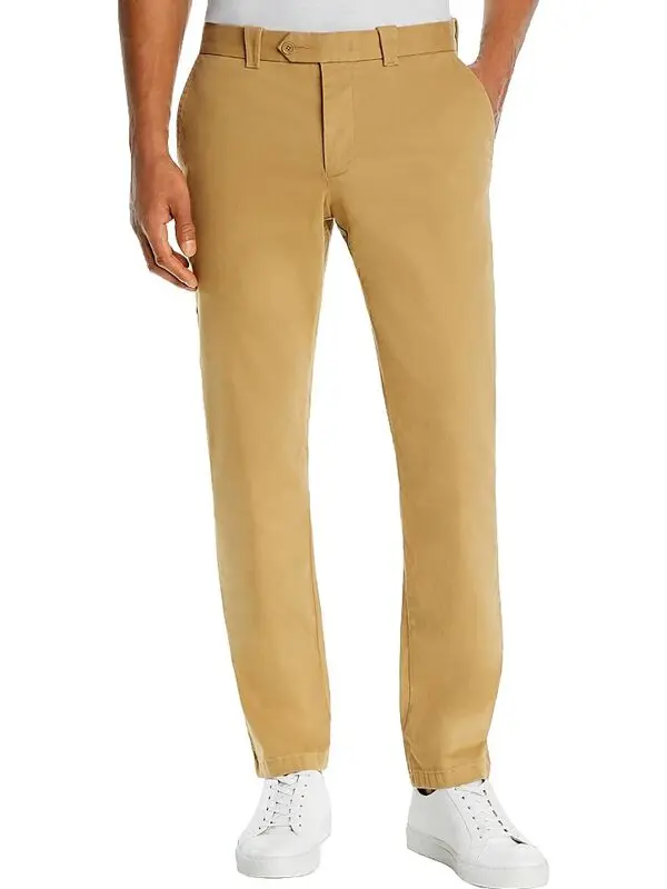 Bloomingdale'S Tailored Fit Chinos Exclusive - Khaki