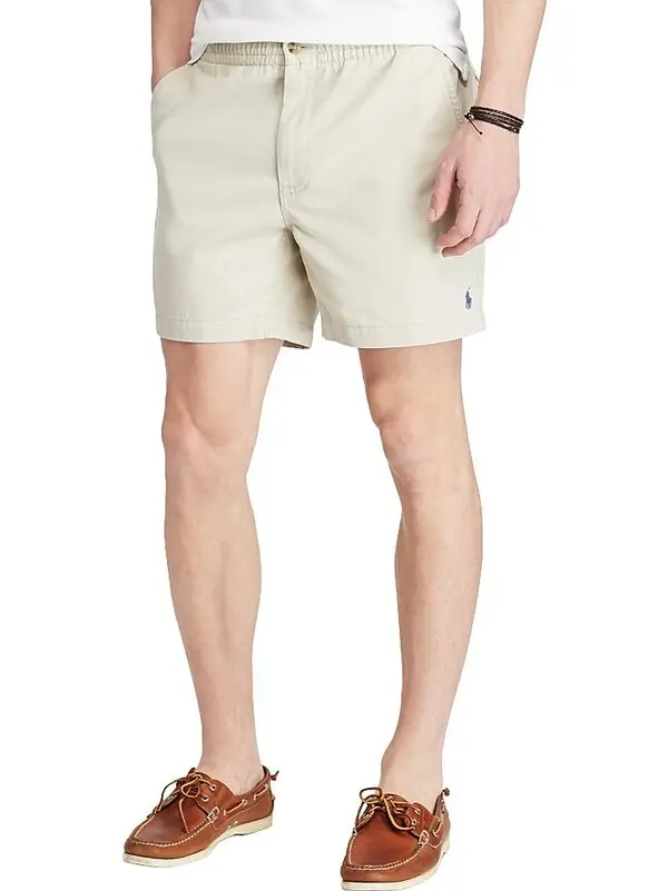 Polo Ralph Lauren Classic Fit Cotton Shorts - Classic Stone Beige