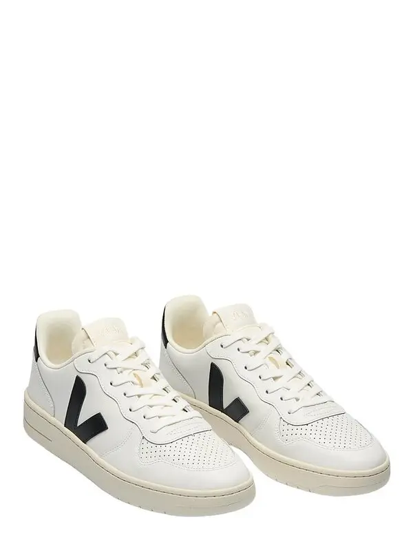 VEJA V- Low Top Sneakers - White/black