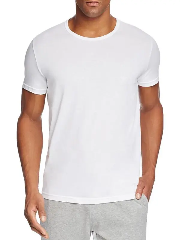 Emporio Armani Pure Cotton Crewneck T-shirts Pack Of 3 - White