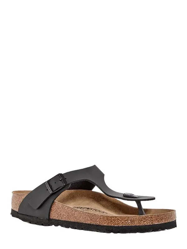 BIRKENSTOCK Gizeh Thong Sandals - Matte Black