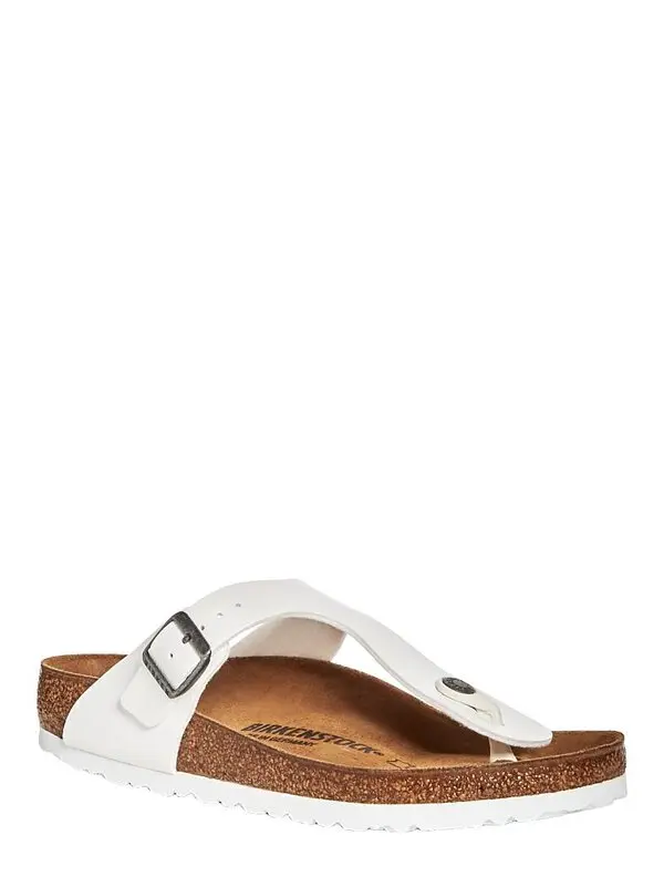 BIRKENSTOCK Gizeh Thong Sandals - White