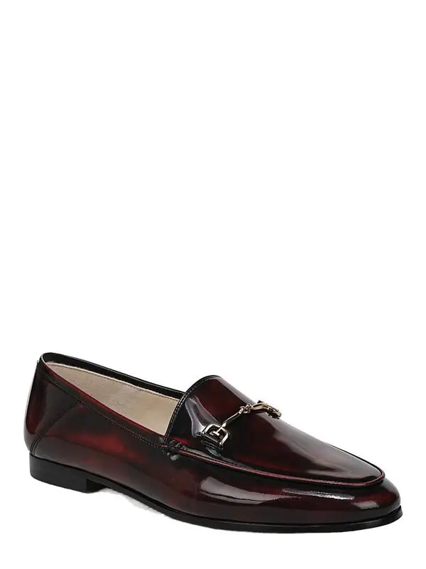 Sam Edelman Loraine Almond Toe Loafers - Red