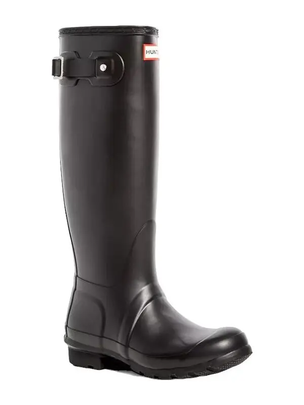 Hunter Original Tall Matte Boots - Black Matte